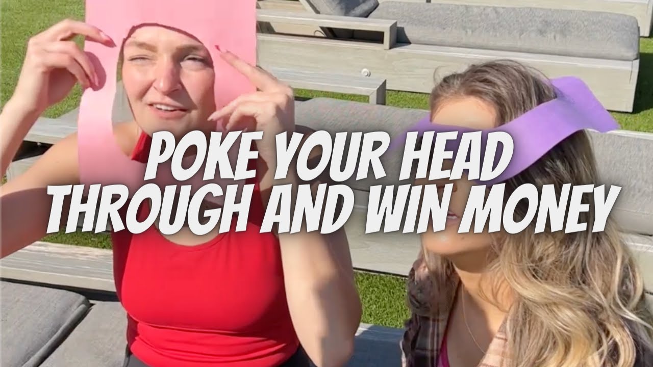Girls Try To Poke Their Head Through A Hole To Win Money YouTube girls-try-to-poke-their-head-through-a-hole-to-win-money-youtube