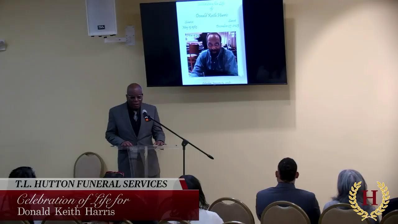 Celebration of Life for Donald Keith Harris - YouTube