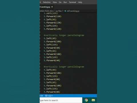 I made Rubik's cube using python turtle 🤯 #shorts - YouTube
