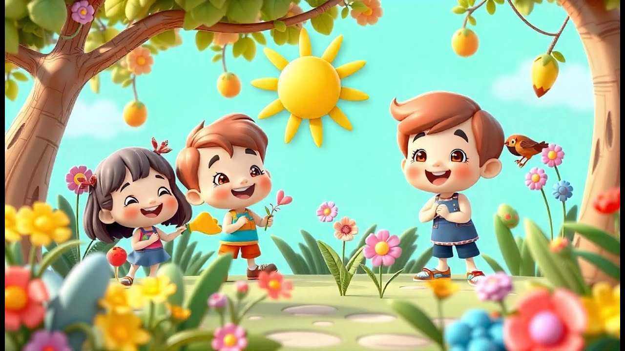 Chalo Bagiya Mein | Kids Hindi Rhyme | Fun Garden Song for Children ...