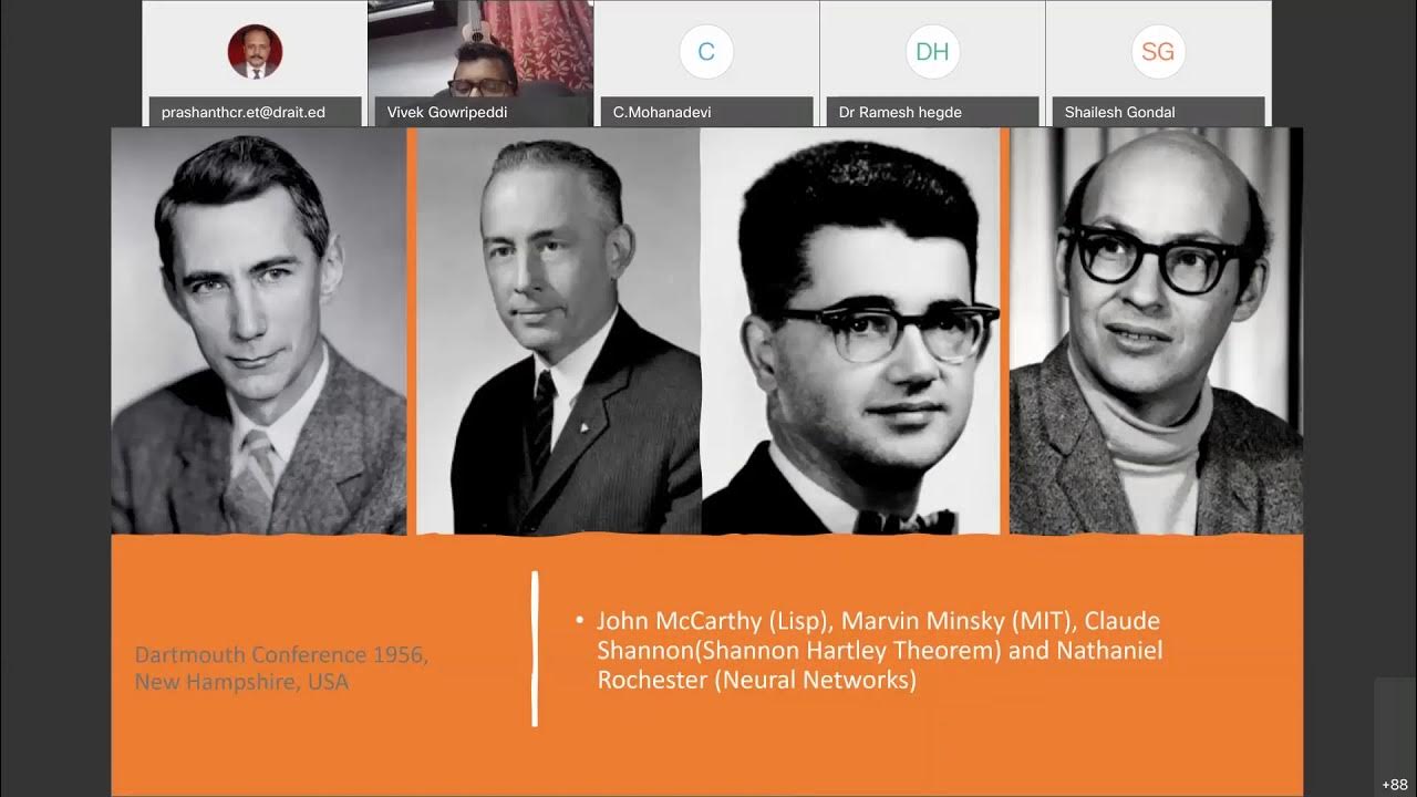 ATAL FDP 373- Artificial Intelligence - Session 1- Machine Learning using Python - YouTube