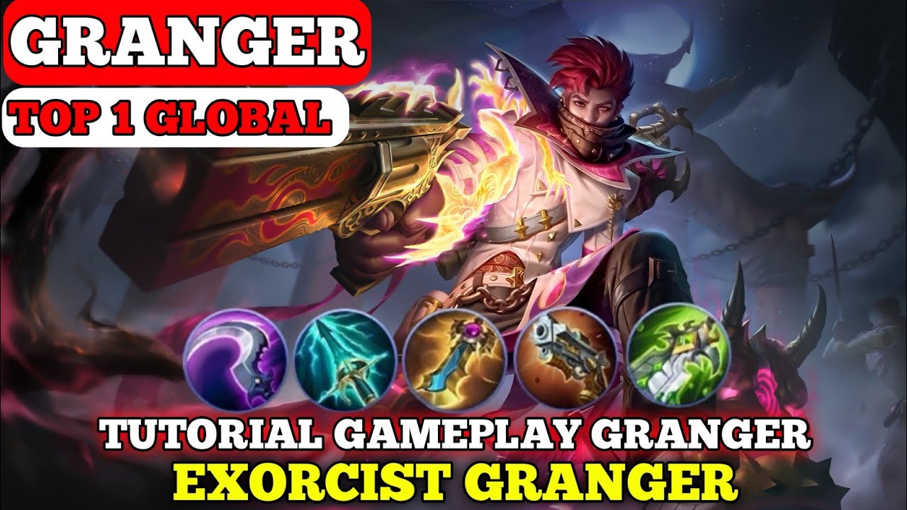 GRANGER BEST BUILD 2024 | GRANGER TOP 1 GLOBAL GAMEPLAY MOBILE LEGENDS ...