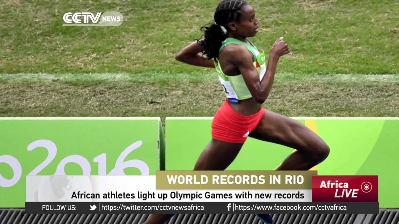 African athletes light up Olympics with records - YouTube