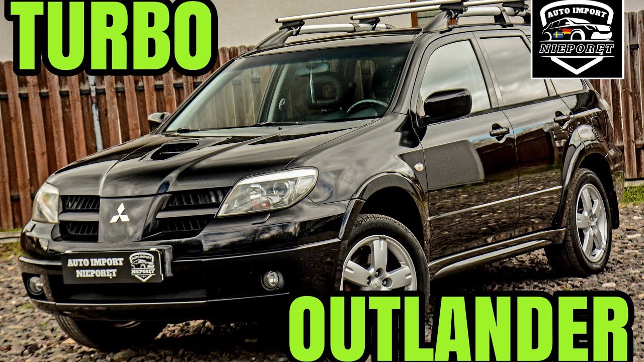 MITSUBISHI OUTLANDER TURBO ‼️ 2005 ️ 2.0T 201KM ️ 4G63T ️ 4X4 ️ Import ...