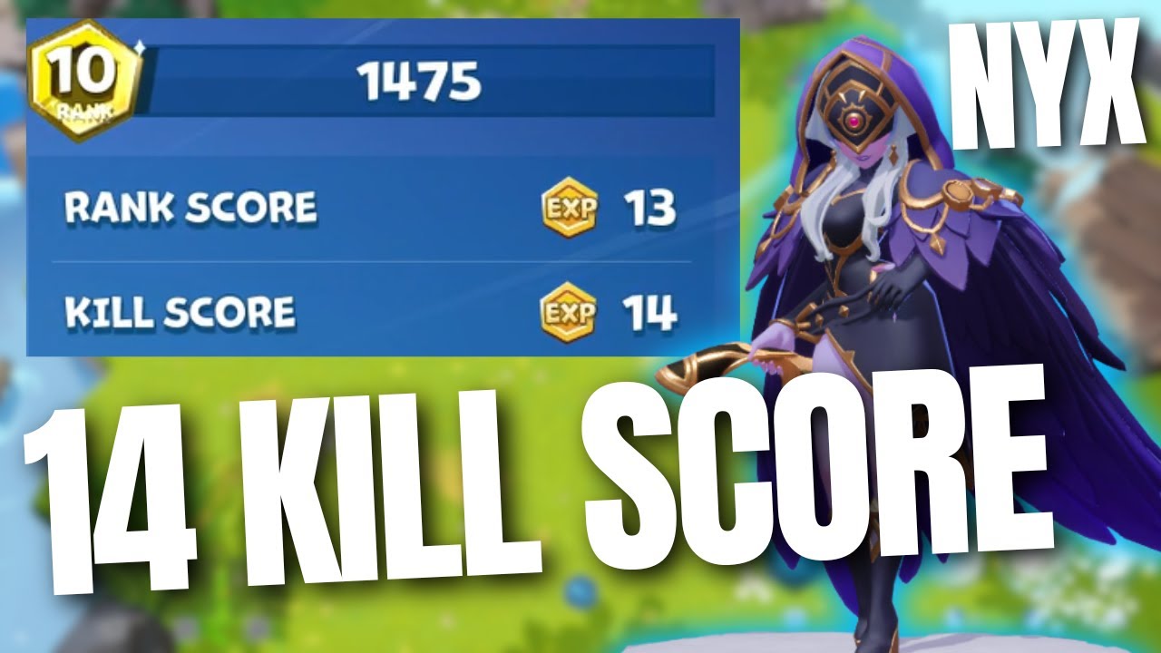 Top 1 Nyx / 14 Kill Score Battle Crush - YouTube
