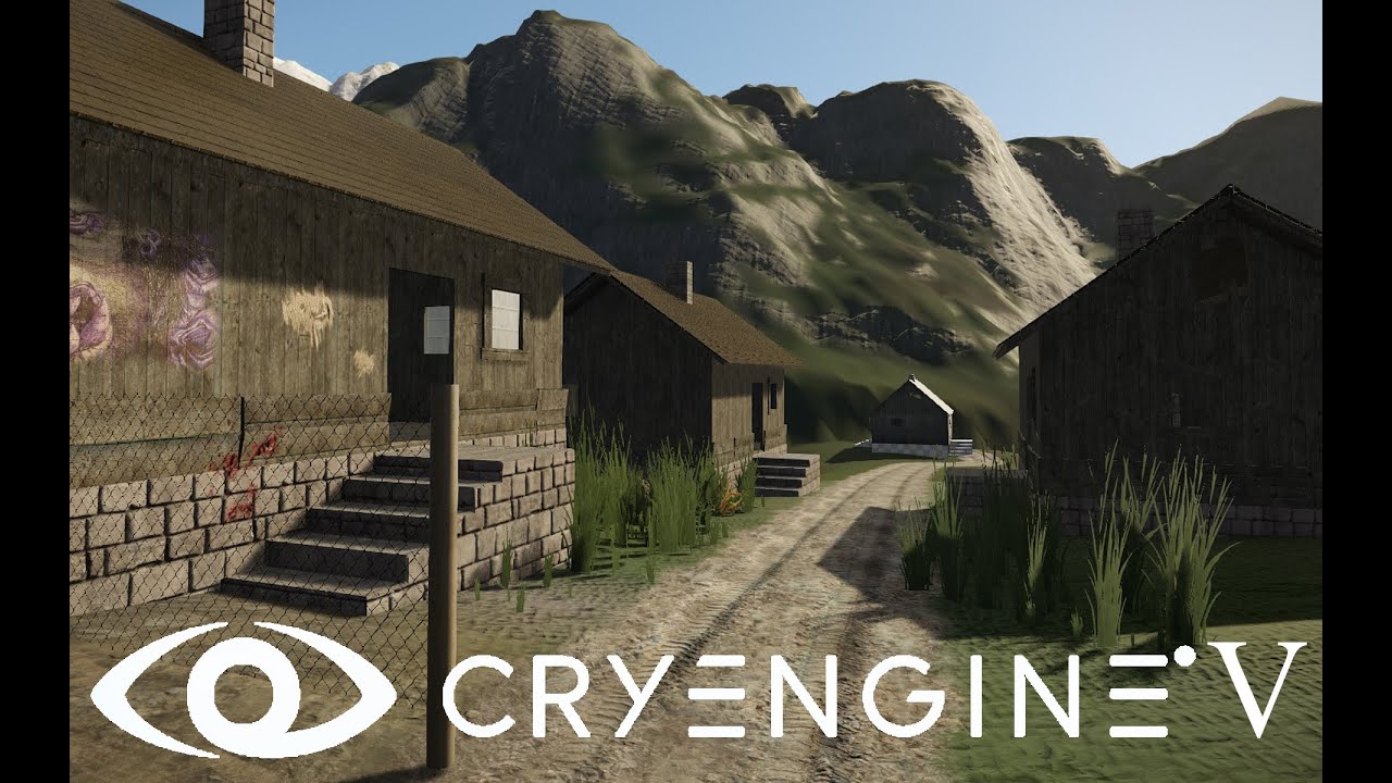 Cryengine V (Cryengine 5) #29 Сохранение в формате CGF. Физические ...