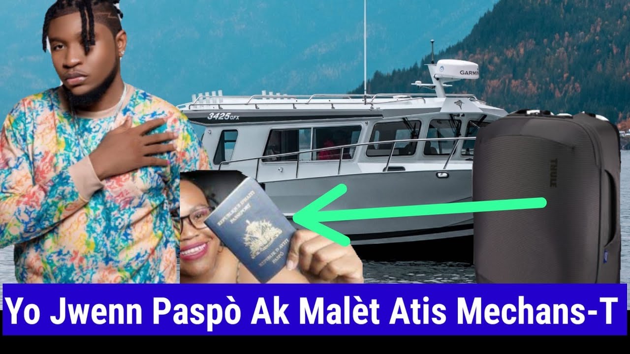 Yo Jwenn Paspò Ak Malèt Atis Mechans-T Nan Men 1 Nan Moun. Mechans-T se ...