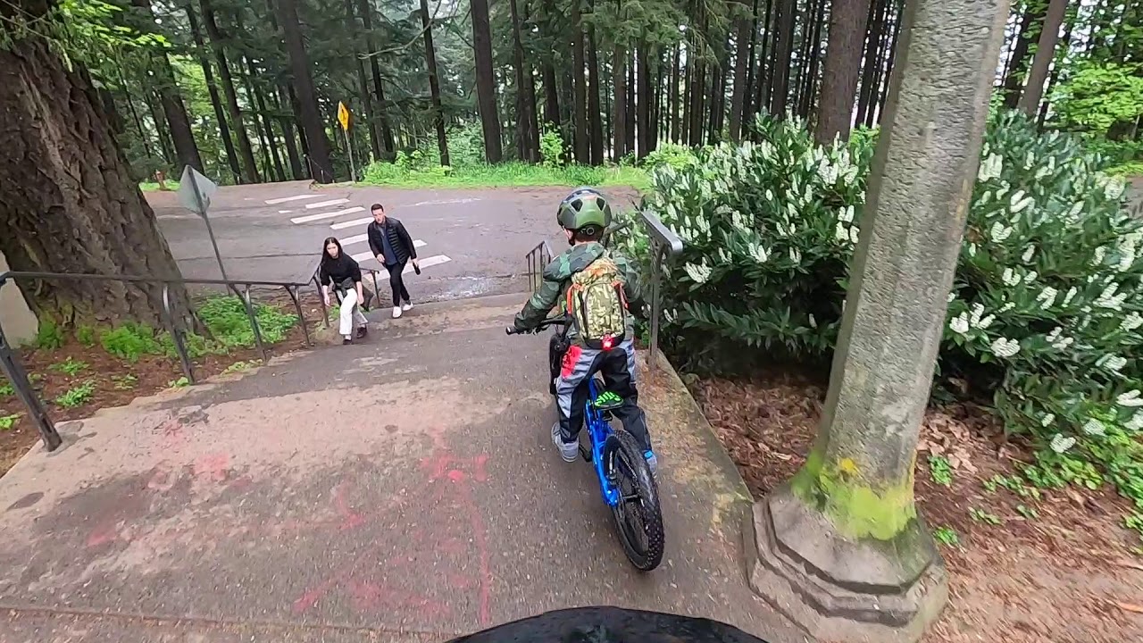 Mt Tabor Stairs (282 Steps) - YouTube