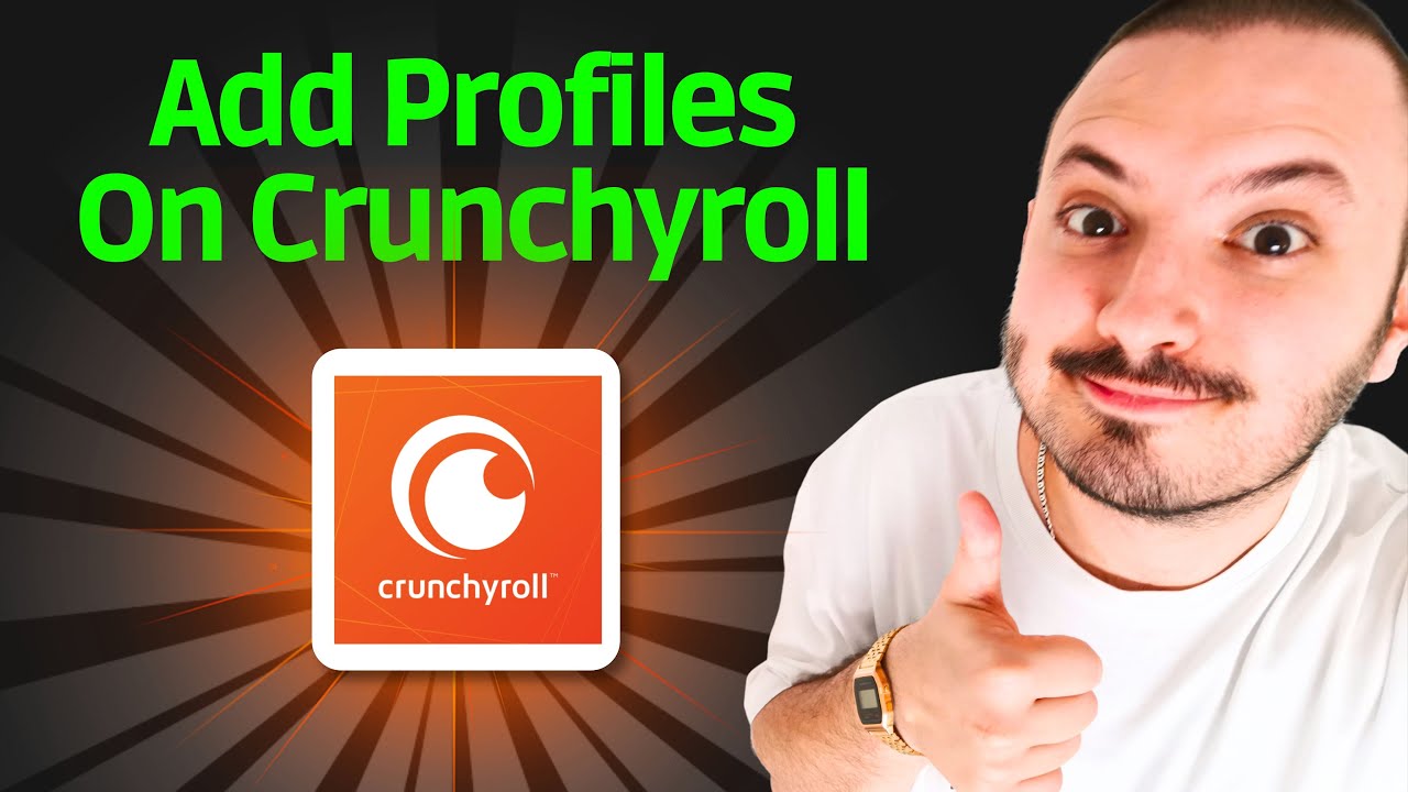 How To Add Profiles On Crunchyroll - QUICK & EASY! - YouTube