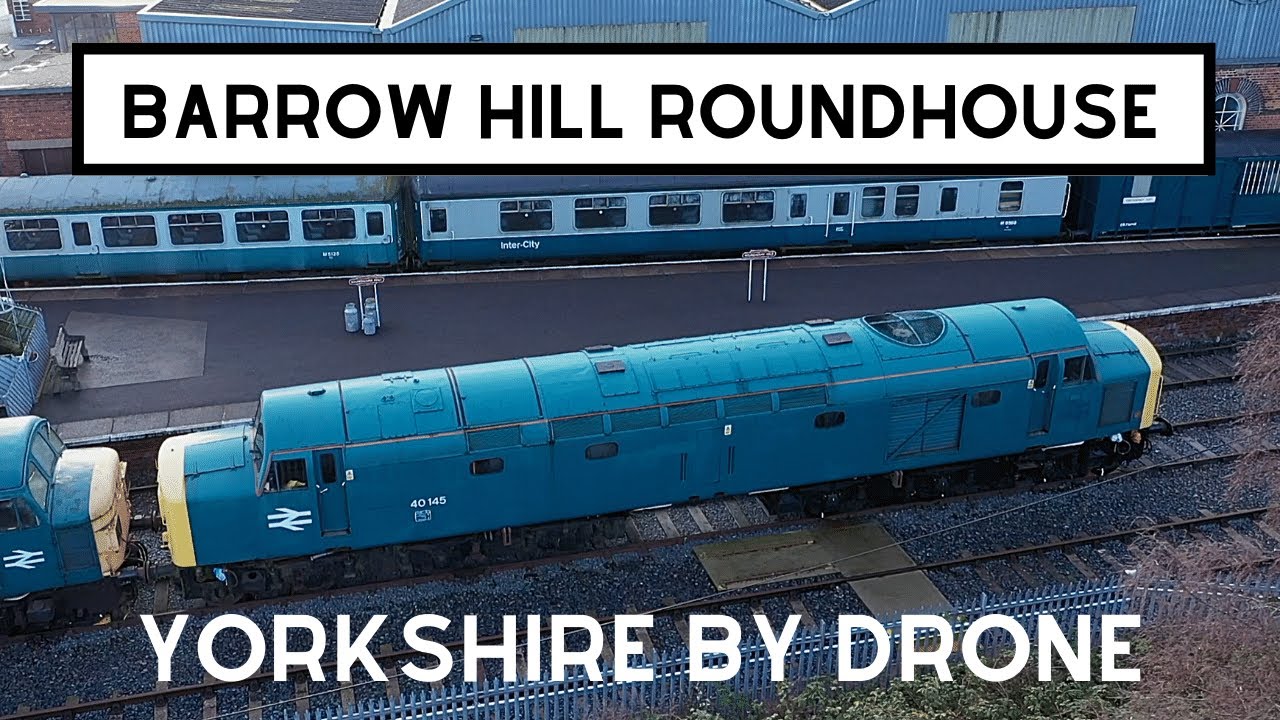 Barrow Hill Roundhouse - Vintage Train Special - YouTube