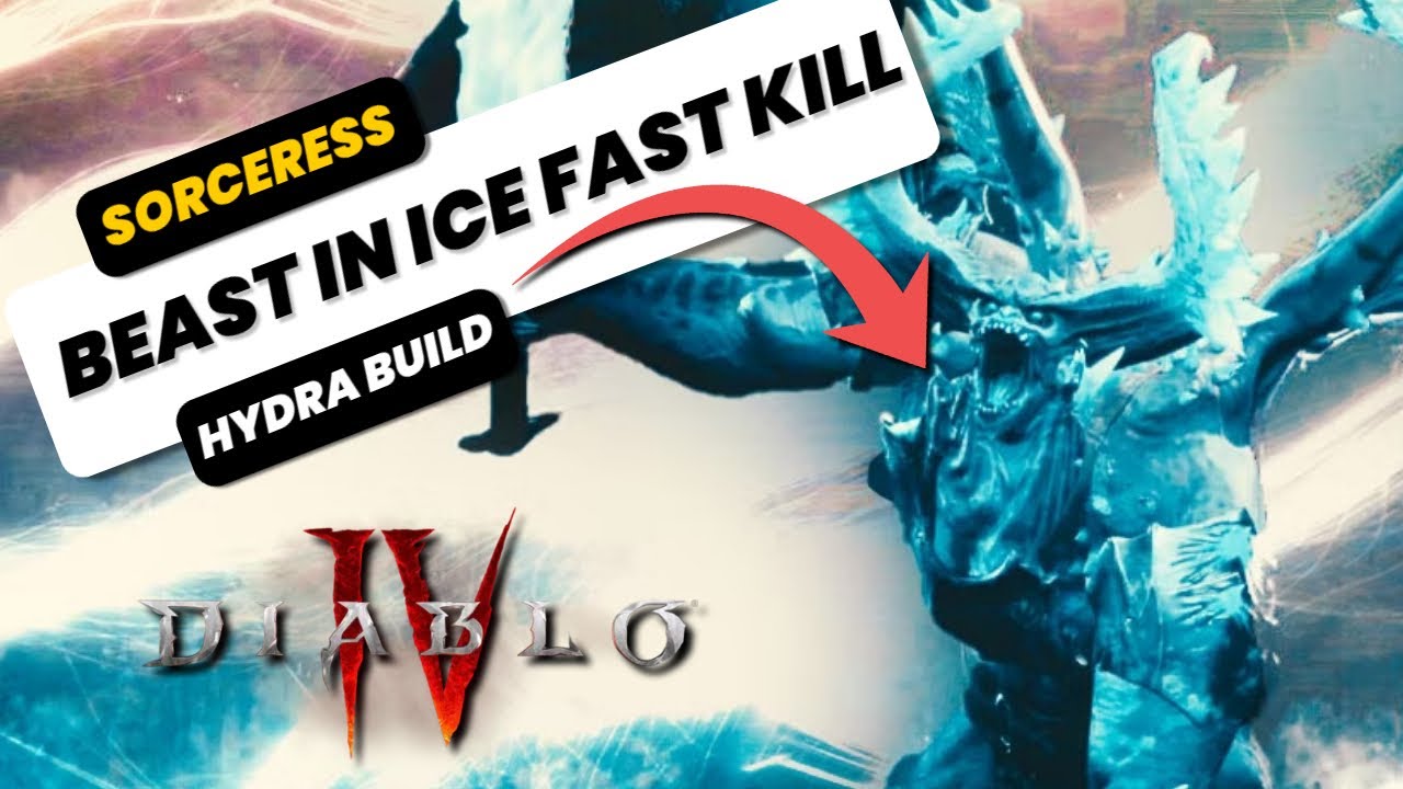 Beast in the Ice Boss Fight | Fast Kill | No Death | Hydra Sorceress ...