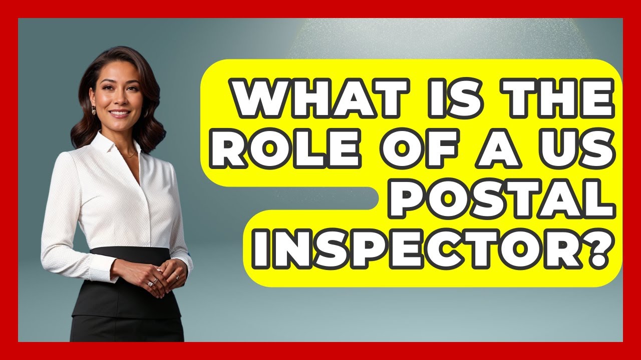 What Is The Role Of A US Postal Inspector? - Law Enforcement Insider ...