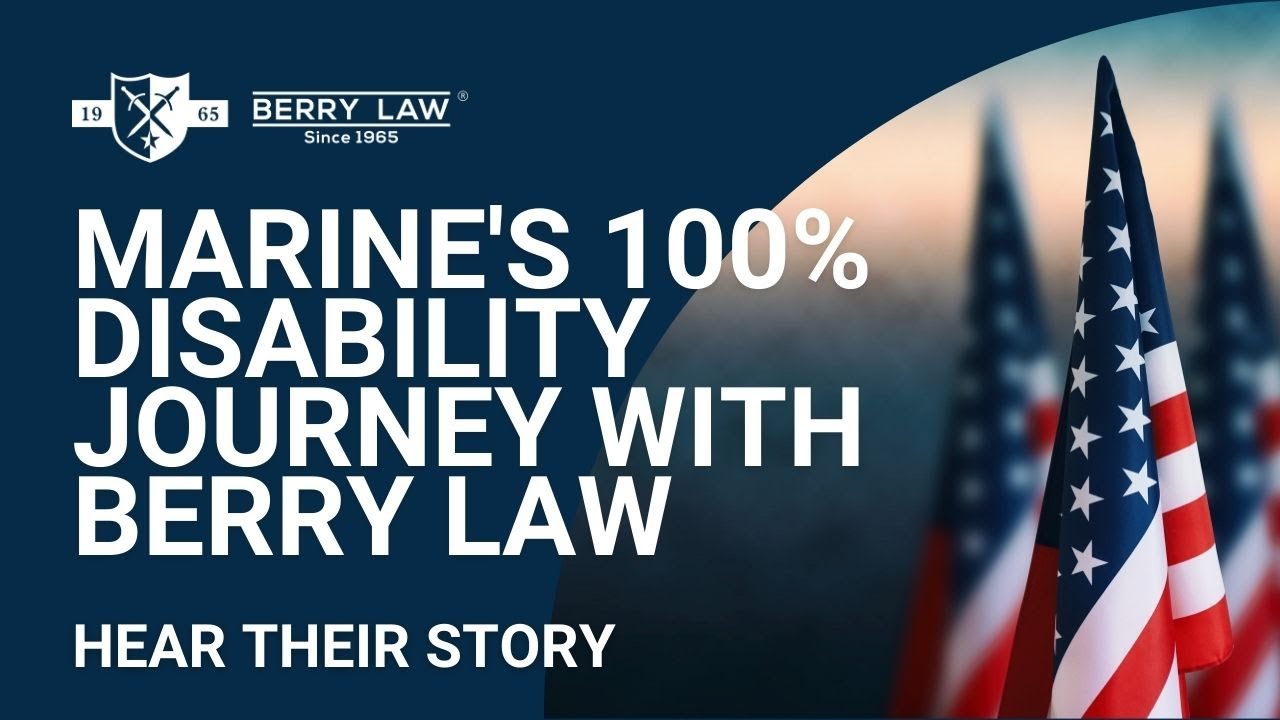 A Marine Veteran's Journey to 100% Disability Rating - YouTube