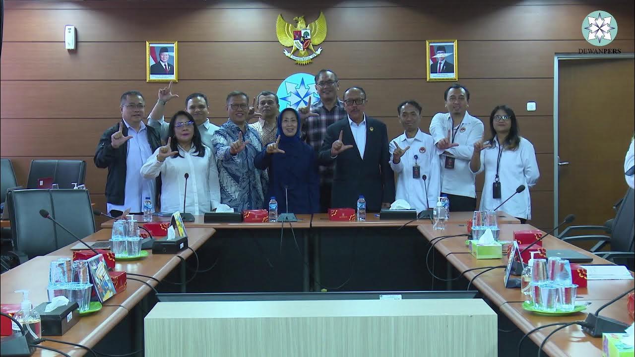 PENANDATANGANAN MOU ANTARA DEWAN PERS DENGAN LPSK TENTANG PERLINDUNGAN KERJA PERS - YouTube