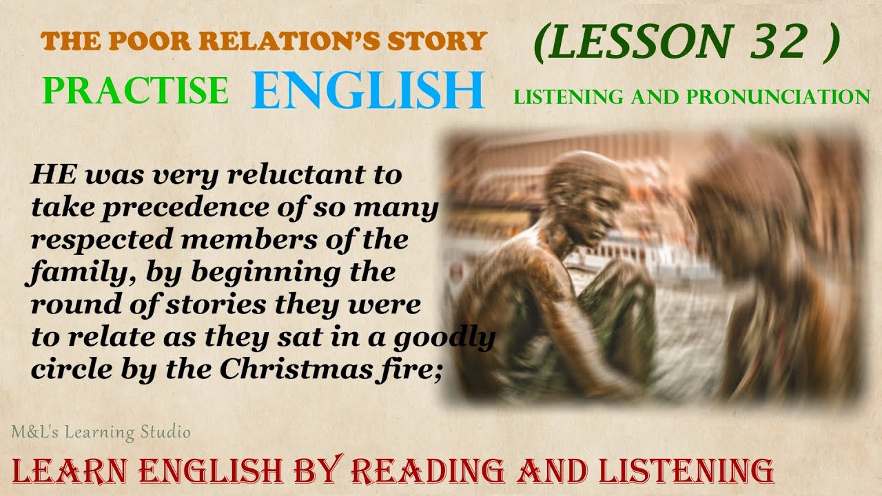 English Listening and Pronunciation Practice (Lesson 32) THE POOR ...
