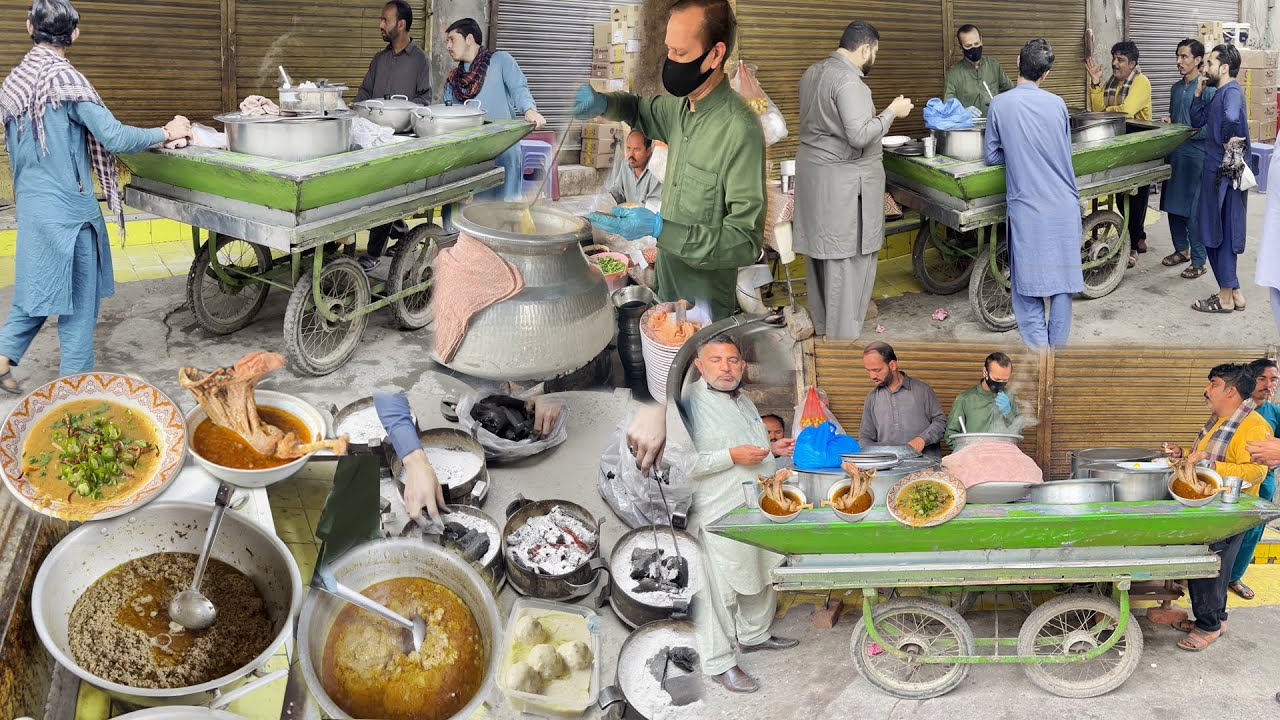 Most hygienic Street food | Handsome Man Selling 13 Dishes on street ...