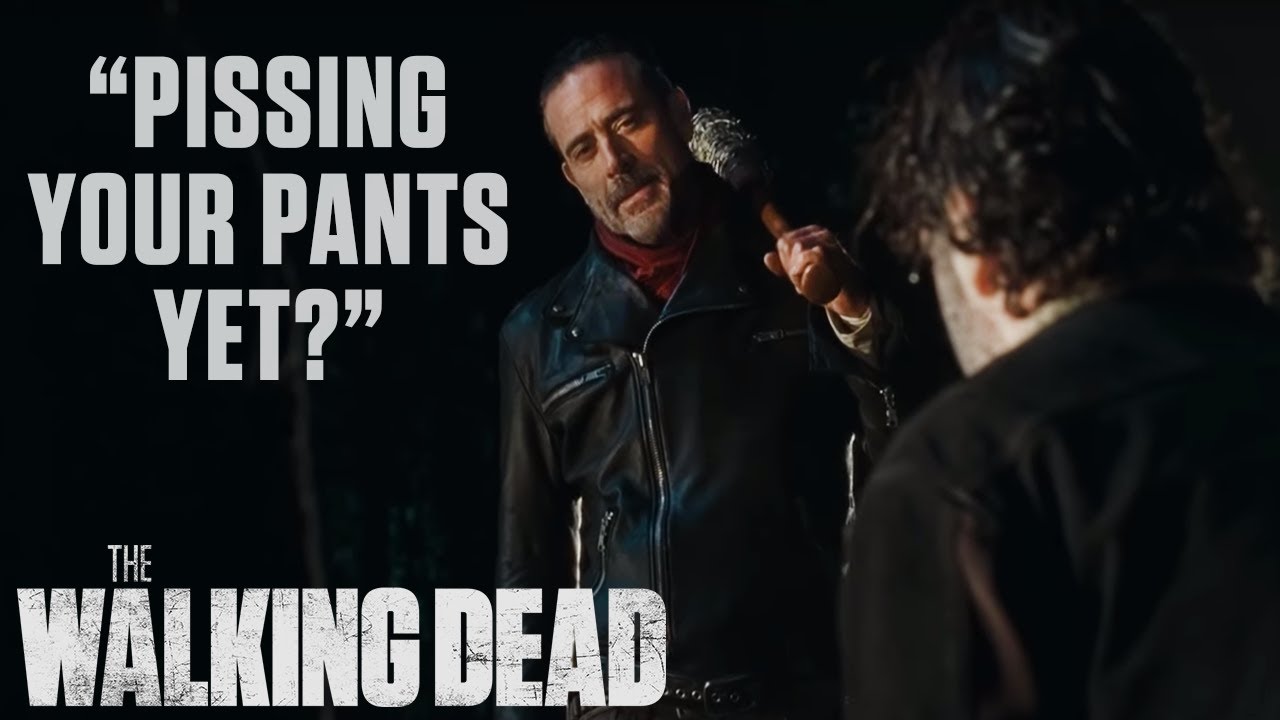 Negan Teaches Rick a Lesson | The Walking Dead Classic Scenes - YouTube