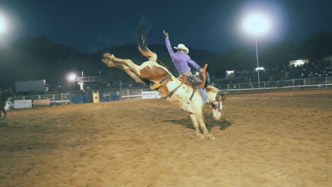 Epic Bronc Riding | Springville Rodeo Grounds 8-17-19 - YouTube