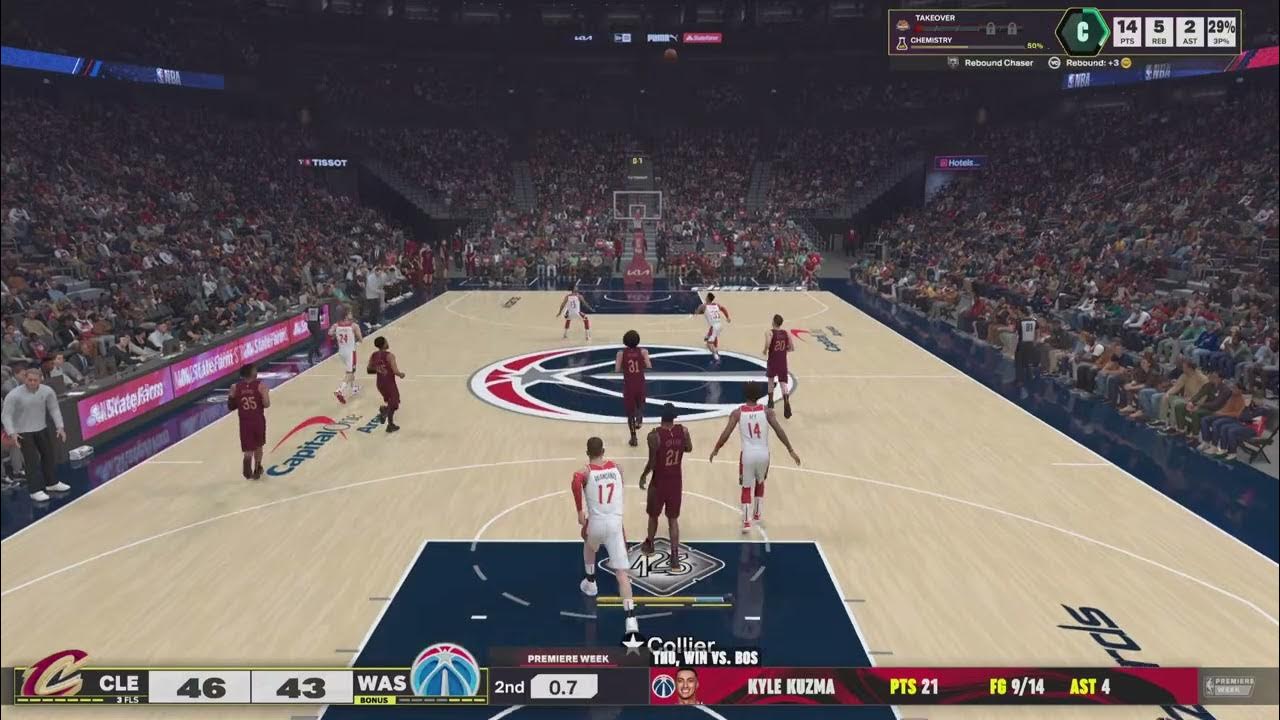 NBA 2K25 full court buzzer beater - YouTube
