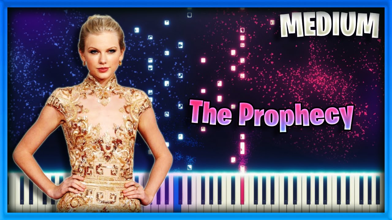 Taylor Swift - The Prophecy | MEDIUM Piano Tutorial by OCTOBER - YouTube