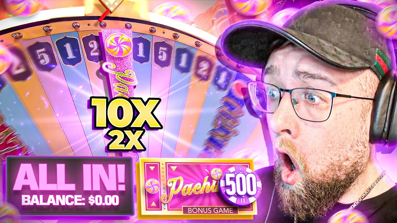 ALL IN $500 BET HITS PACHINKO ON CRAZY TIME! - YouTube