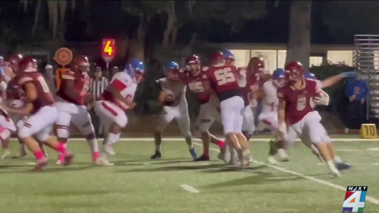 High school football: Wolfson Wolfpack & Episcopal Eagles - YouTube