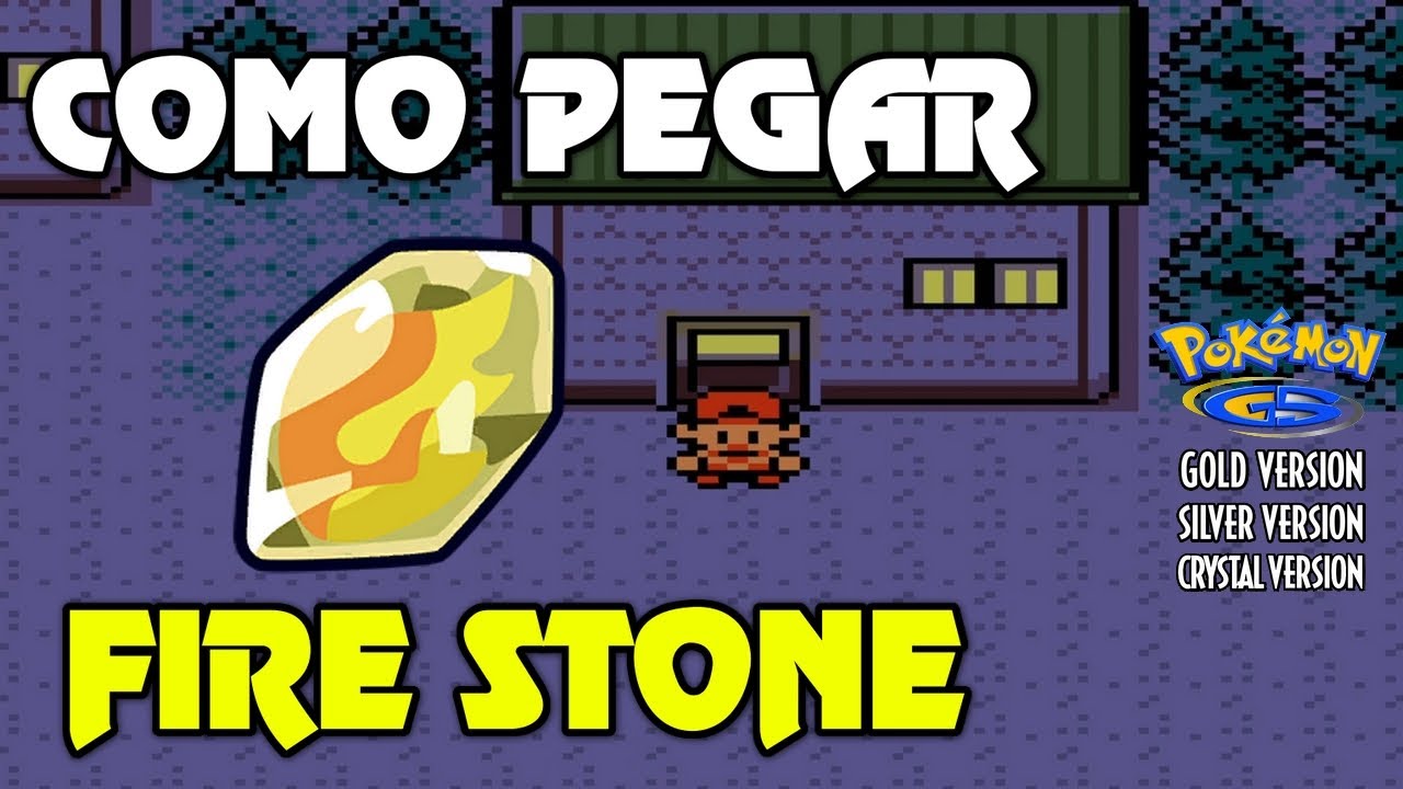 COMO PEGAR A FIRE STONE NO POKEMON CRYSTAL - YouTube