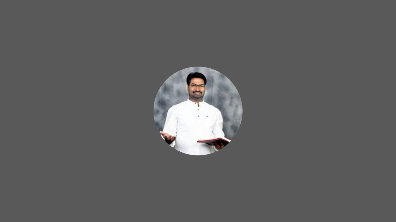 PASTOR KRUPA RAO OFFICIAL is live! - YouTube