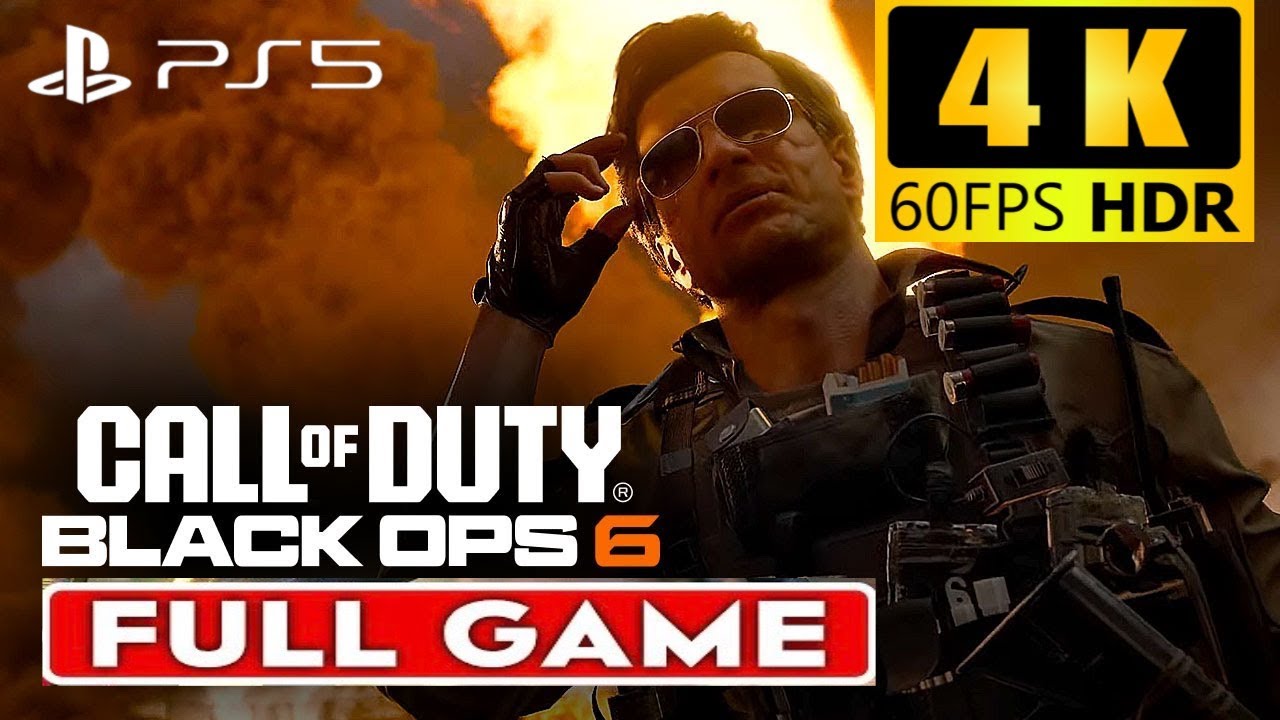 (PS5) COD BLACK OPS 6 FULL GAMEPLAY | Realistic Immersive ULTRA HDR (4K60FPS HDR) - YouTube