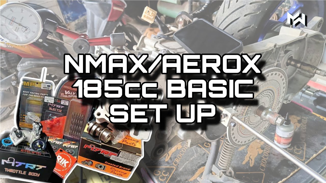NMAX AEROX BASIC 185cc - YouTube