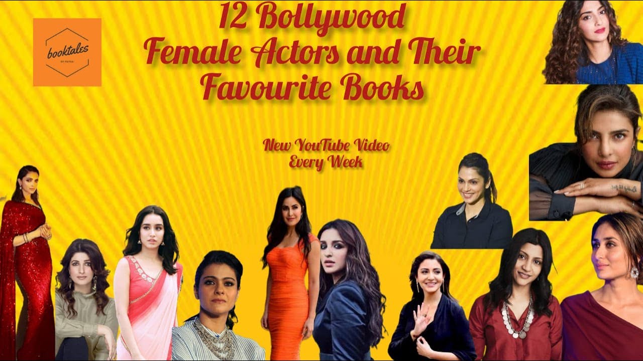 12 Female Bollywood Actors and Their Favourite Books | Favourite Books ...