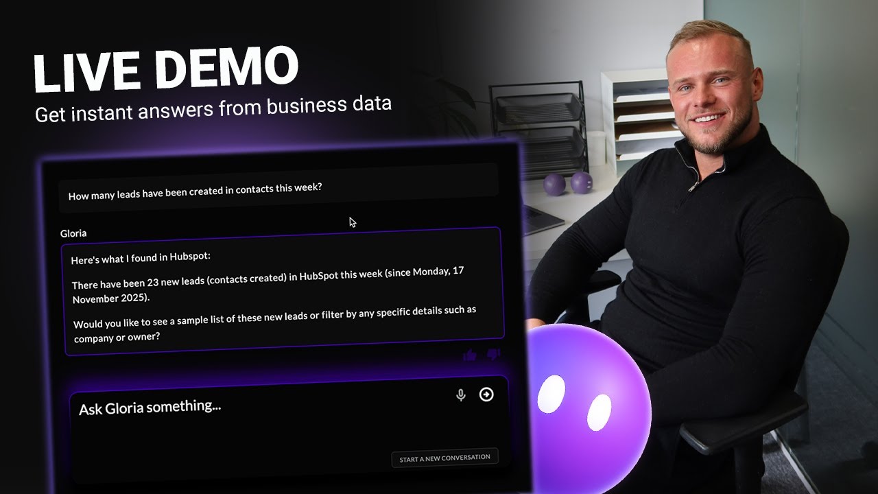 The AI Assistant Every Business Will Use in 2025 | Ask Gloria Live Demo ...