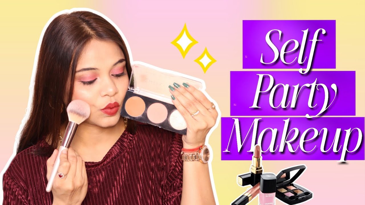 PARTY MAKEUP At Home | Easy steps for Self makeup | SuperBeautyDezires ...