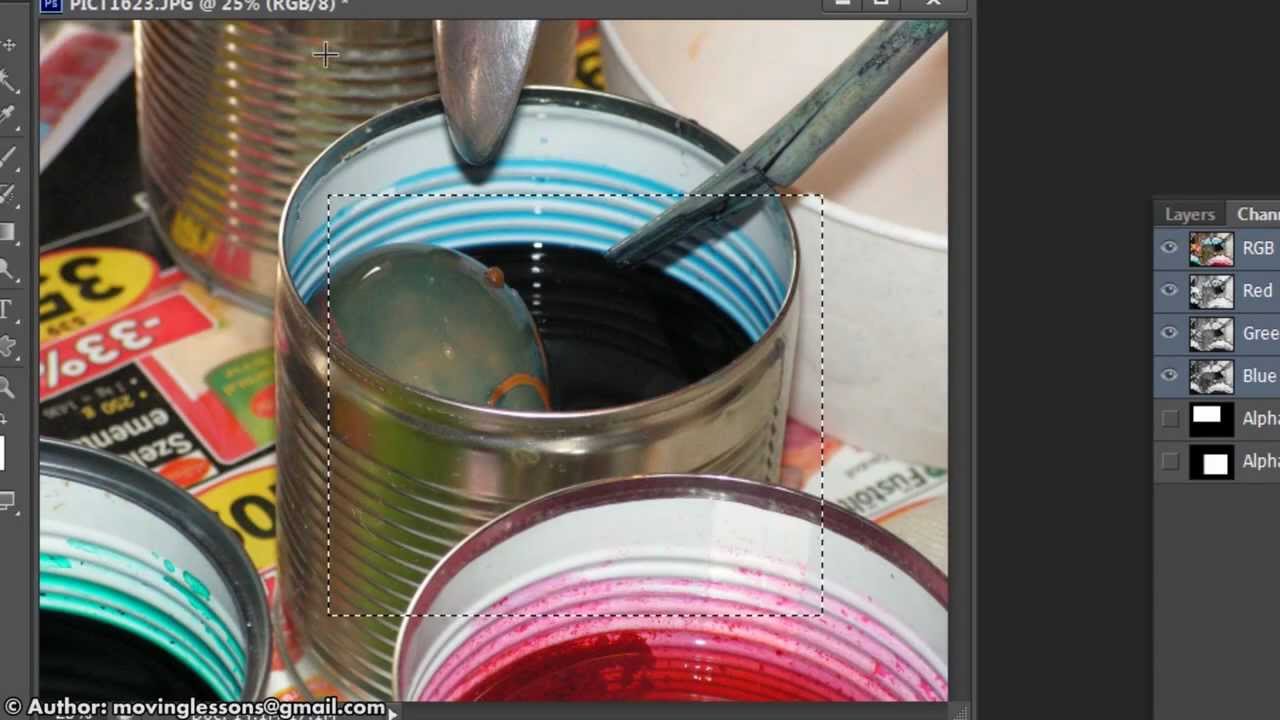 Photoshop CS6 tutorial: Tools #1 - YouTube