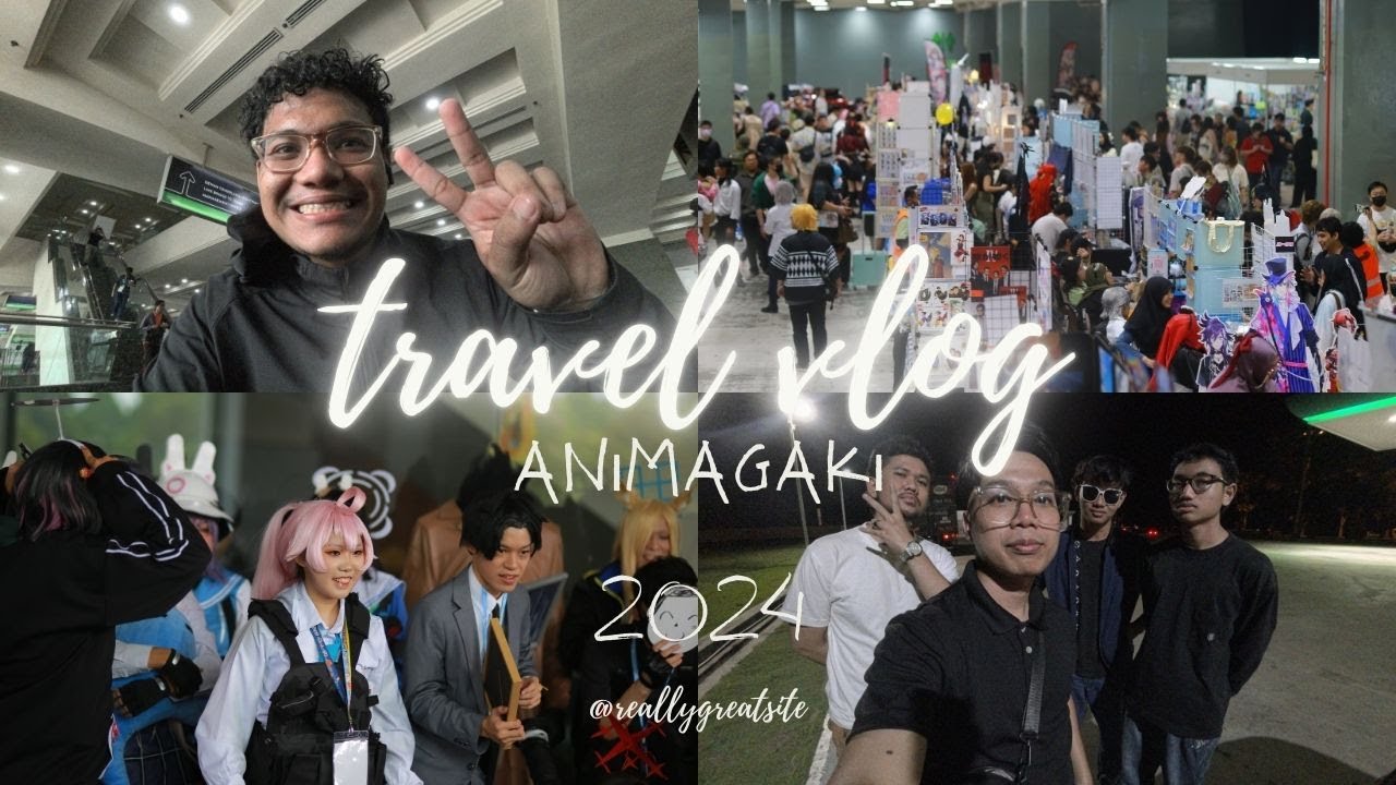 Travel VLog Animagaki 2024 - YouTube