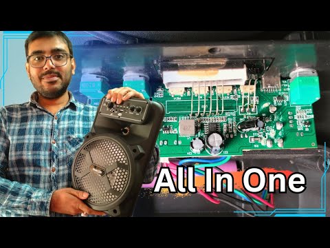 Bluetooth Speaker With Mic Volume PAG-40-BT-V1.0 Pre Amplifier - YouTube