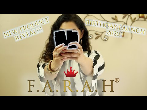 FARAH BRUSHES SURPRISE BIRTHDAY LAUNCH 2020!!!