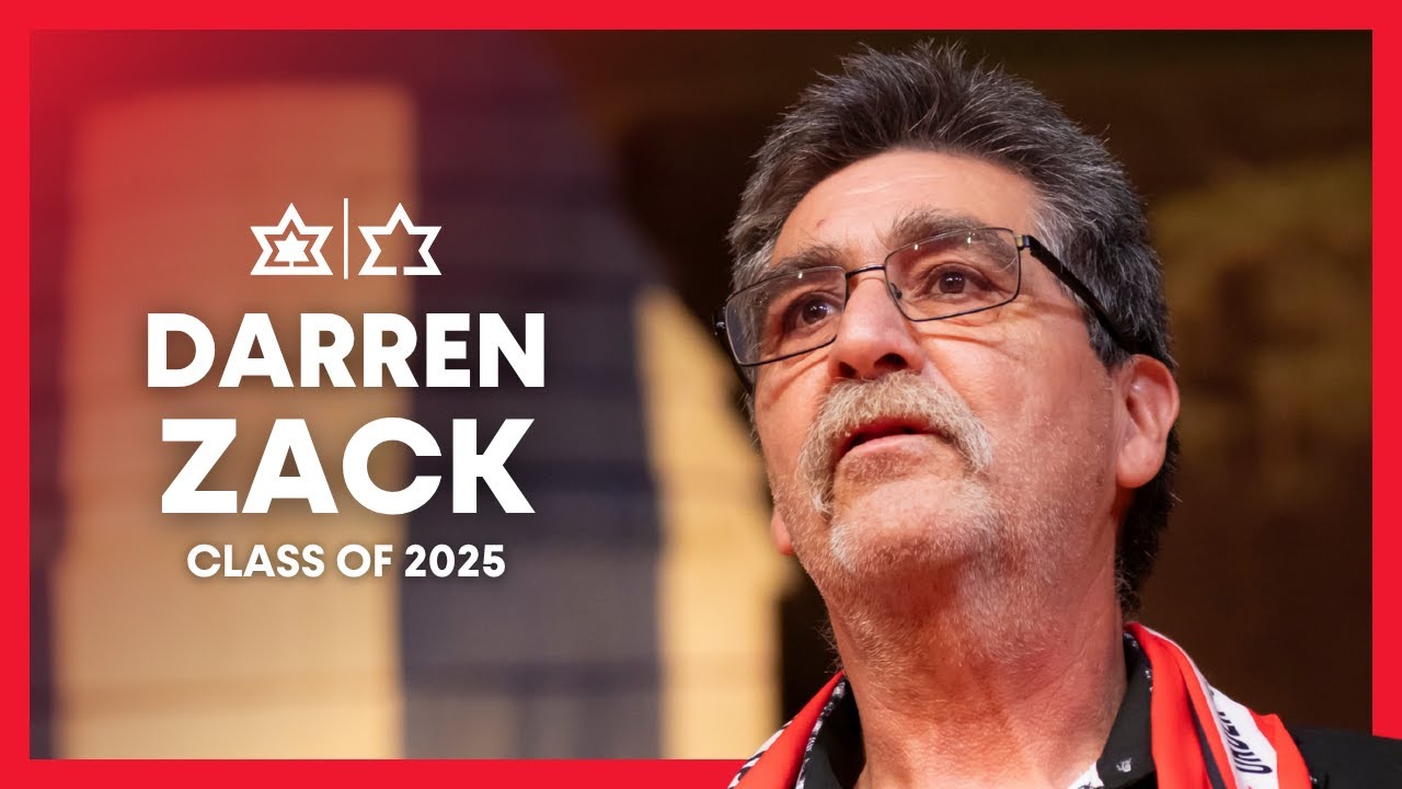 Darren Zack Induction Speech | Class of 2025 - YouTube