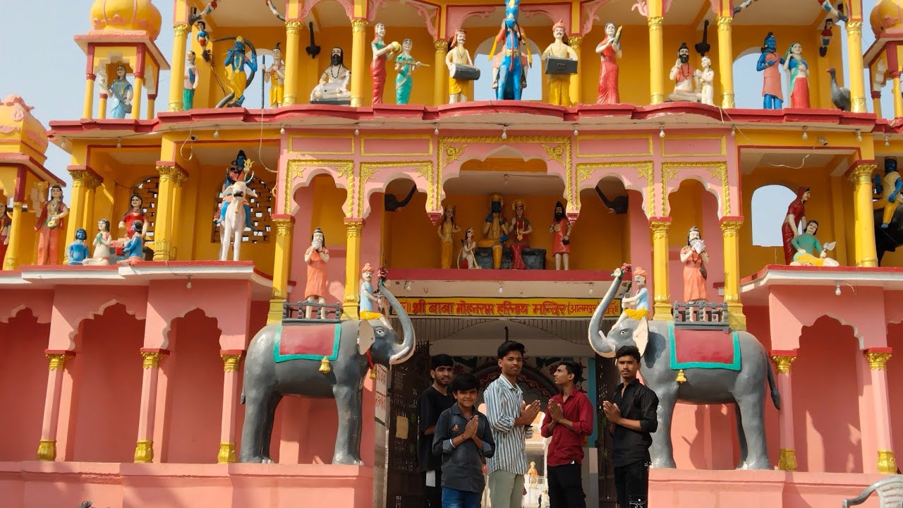 I'm going to Mohan ram Mandir with friends 😮#travel #subscribe #mandir ...