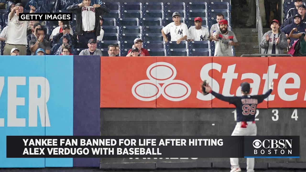 Yankee Fan Banned For Life After Hitting Alex Verdugo With Baseball ...