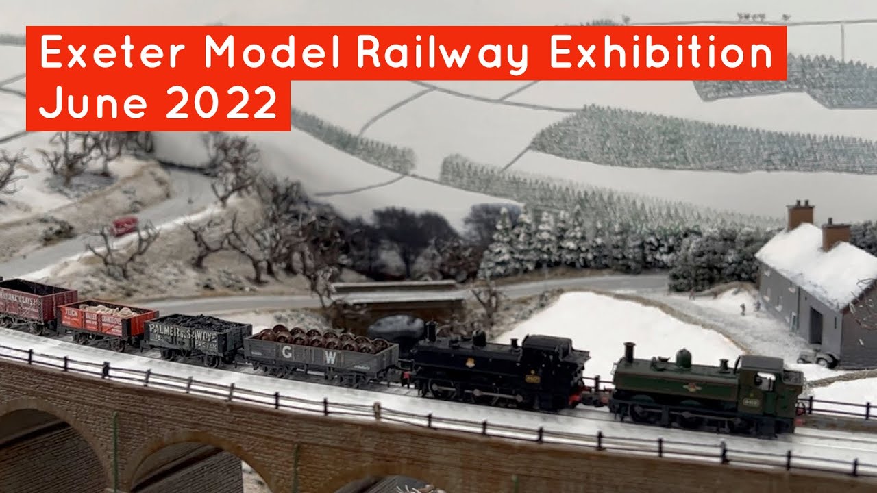 Exeter Model Railway Exhibition, June 2022 - YouTube