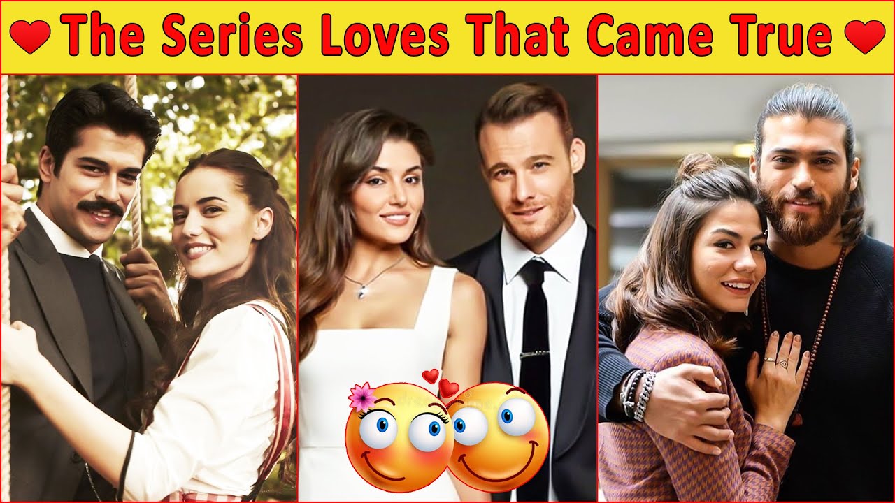 Turkish Actors Who Fell in Love With Their Partners When Acting in a ...