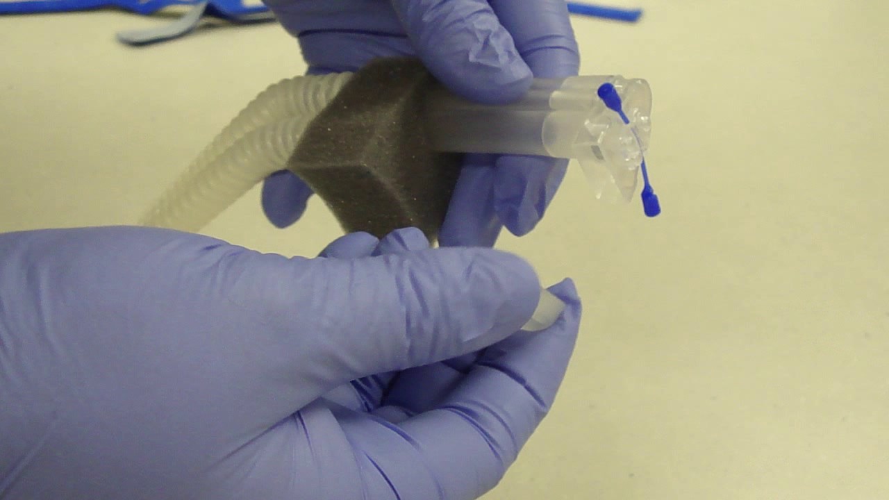 Placing Prongs on Flexitrunk - YouTube