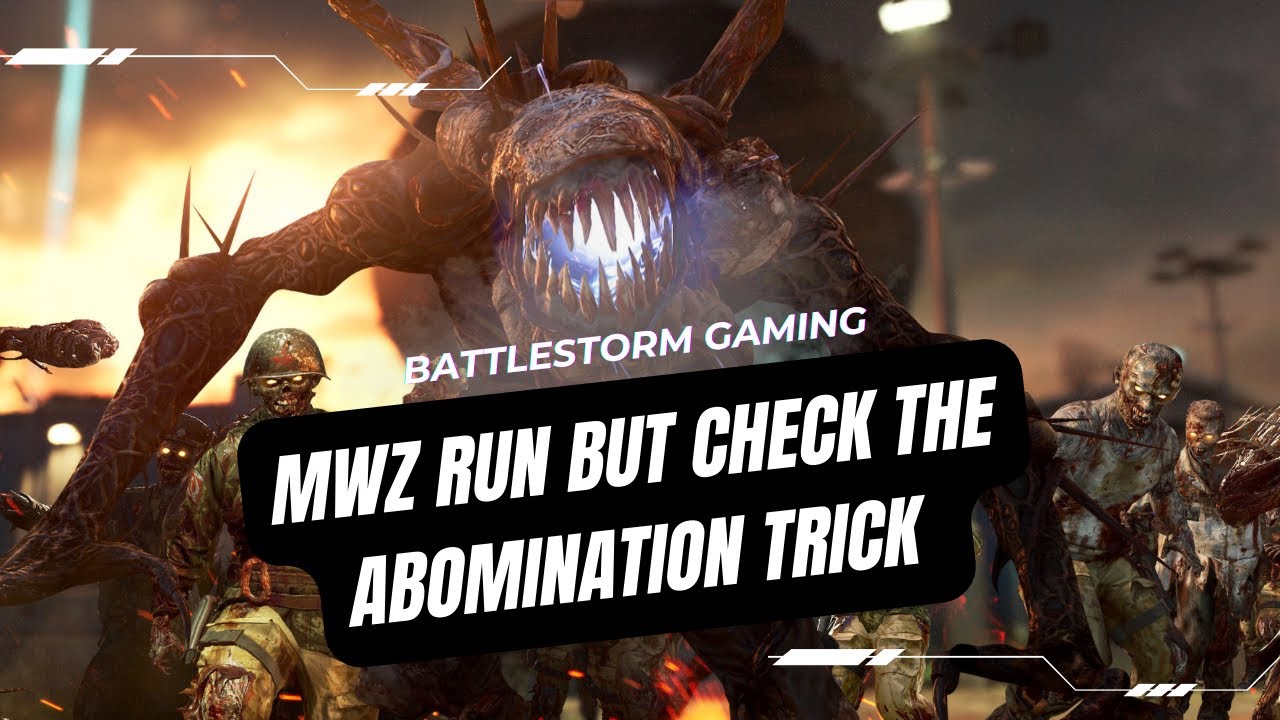 Call of Duty:MW3 - Zombie run…but 😵‍💫🤯flying mega abomination!? wtf 😬 # ...