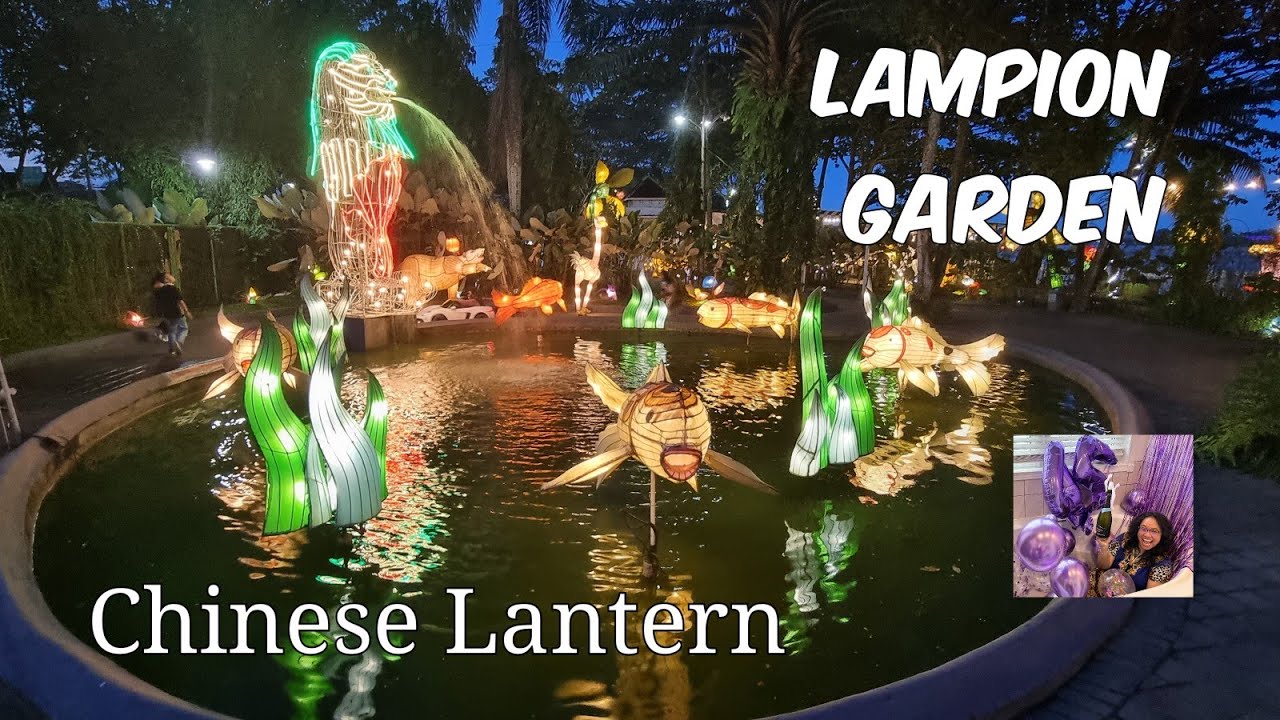 Mahakam Lampion Garden (Chinese Lantern Garden) - YouTube