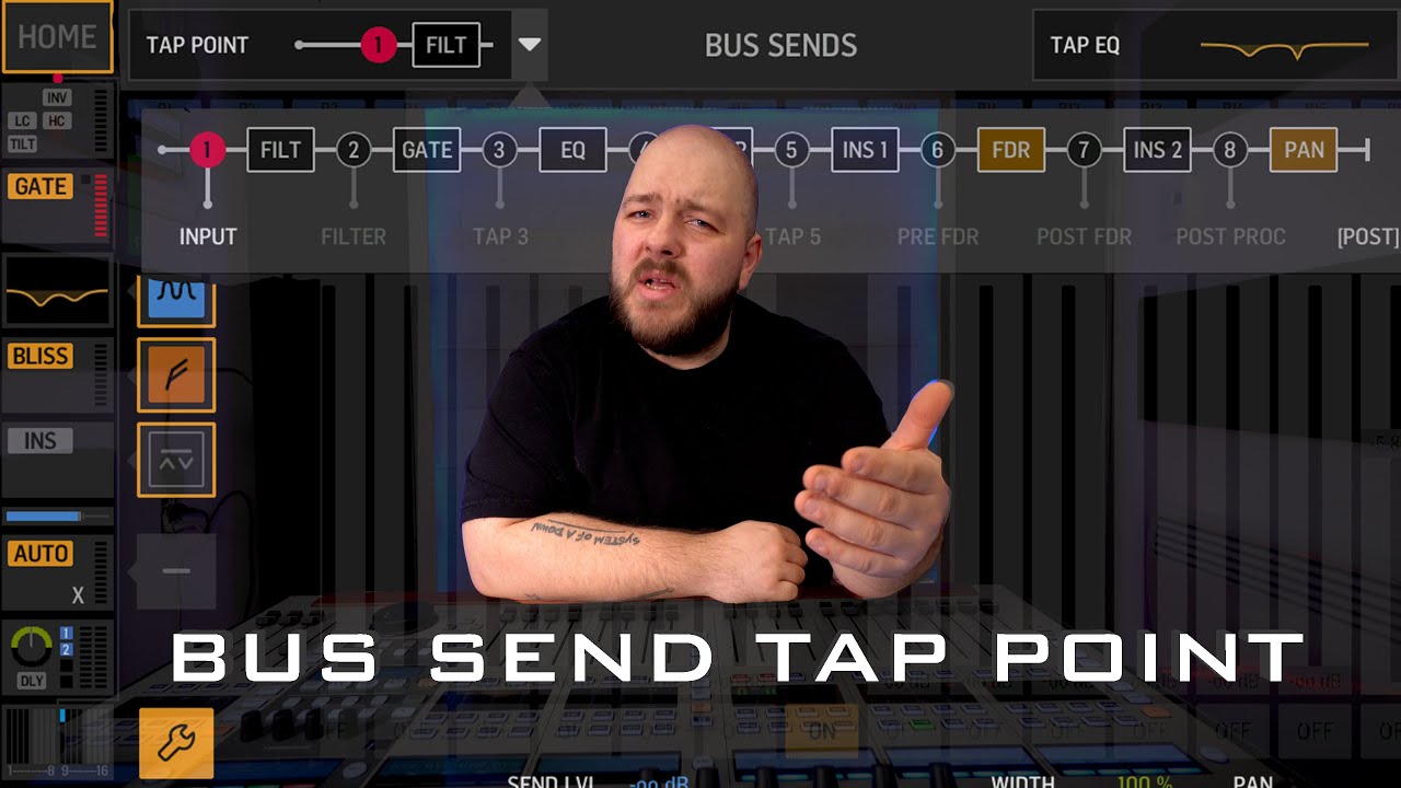 All Bus Send Tap Point Explained - Quick WING Tips - YouTube