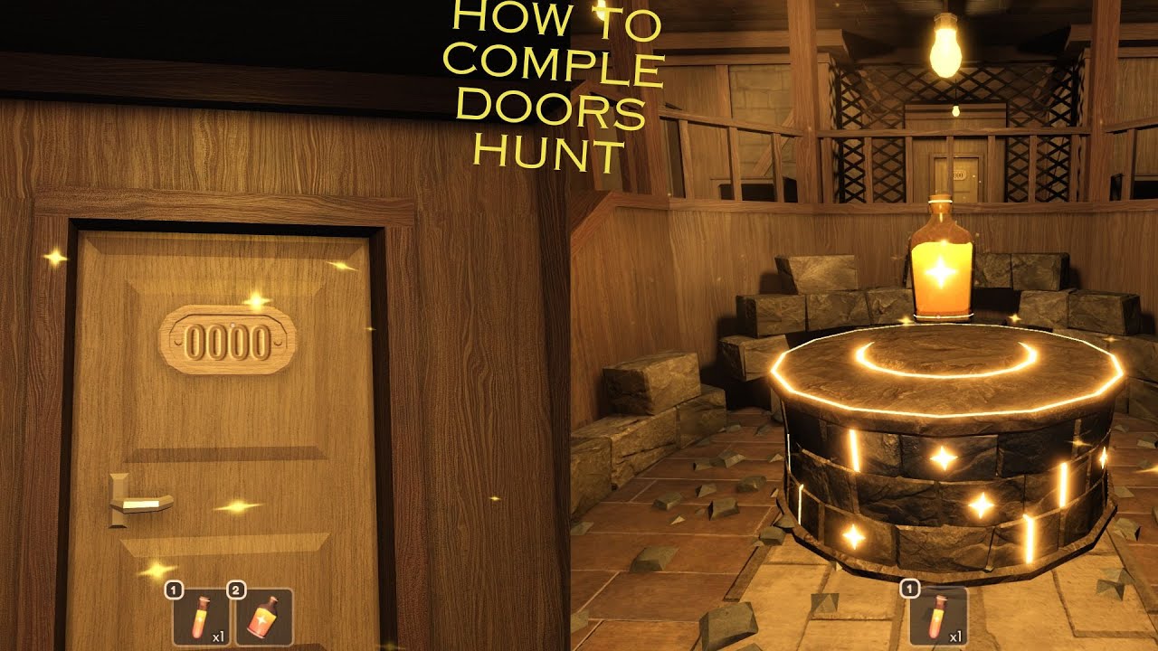 Roblox doors the hunt - YouTube