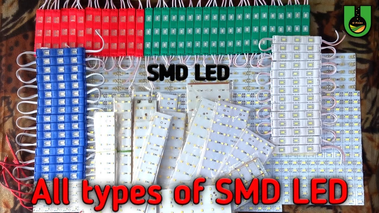 All types of SMD LED | Unboxing all types of SMD LED | Experiments 2020 ...