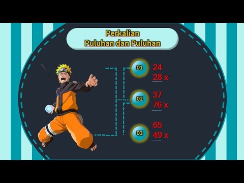 Belajar Perkalian Bersusun Puluhan dan Puluhan (Learning Multiplication ...