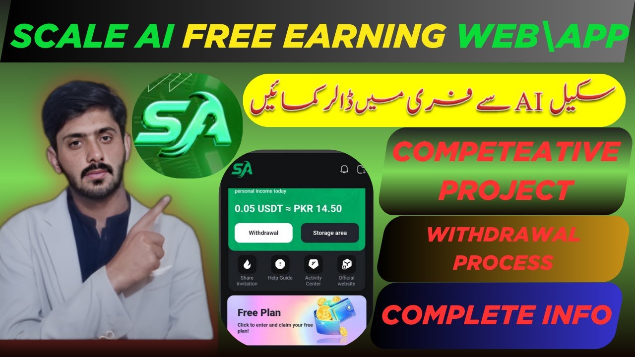 SCALE AI EARNING APP JOINING PROCESS, REAL OR FAKE, WITHDRAWAL METHOD.SCALE AI EARNIG WEBSITE ...